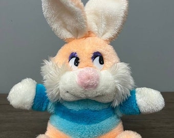 Giggle Bunny Plush/vintage 1993 Dan Dee Giggle Easter Bunny Rabbit ...