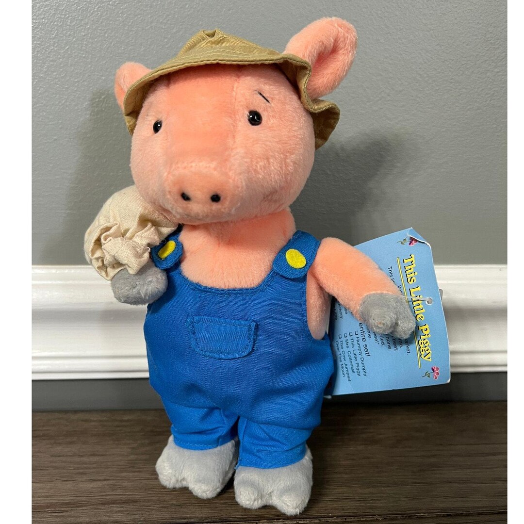 Vintage CVS Peter Cottontail's Friends This Little Piggy Plush - Etsy