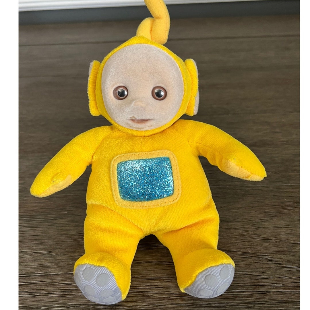 Vintage 1998 Eden Teletubbies Yellow Laa Laa Plush - Etsy