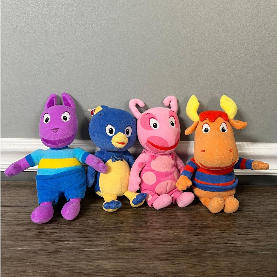 Vintage Ty Beanie Babies Backyardigans Plush Set of 4 - Etsy