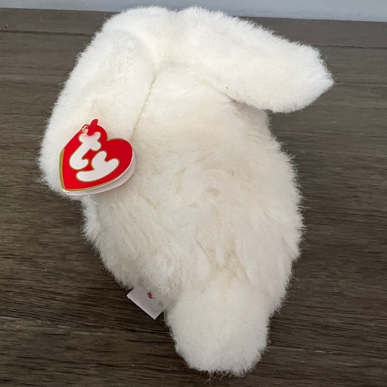 Ty Classic Nibbles the White Bunny Plush Vintage 1993 - Etsy