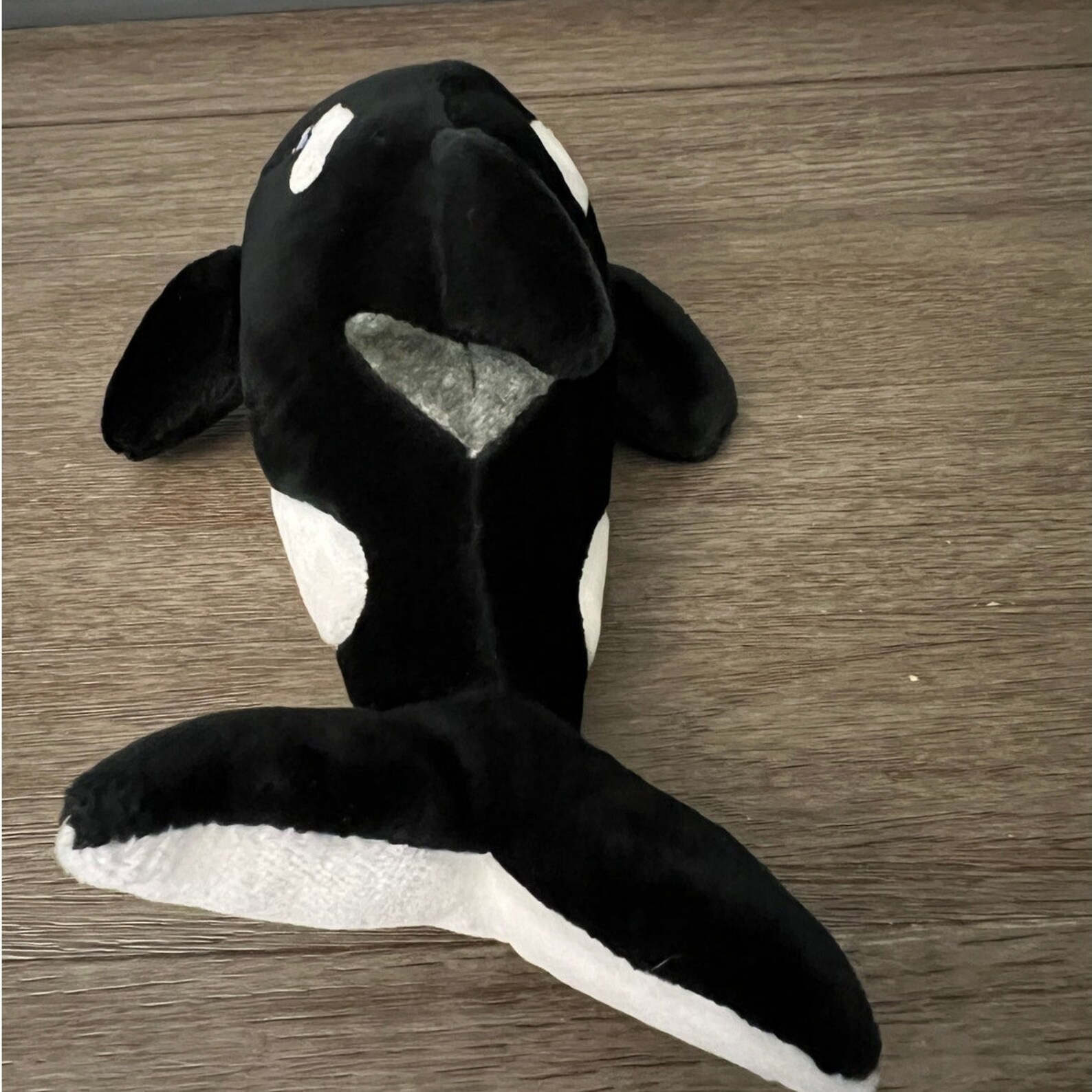 Vintage 80's Sea World Shamu Killer Whale Orca Fish Plush Stuffed ...