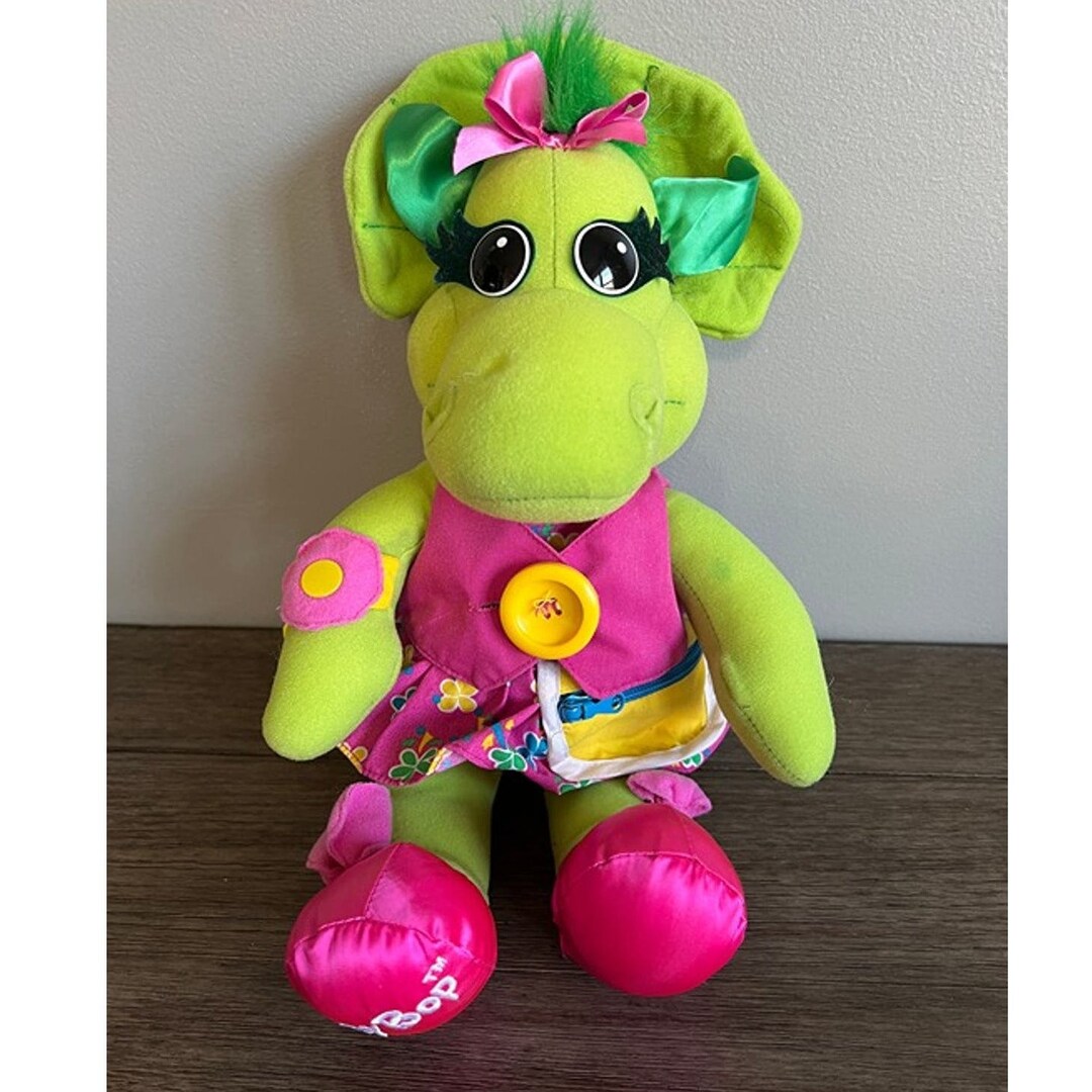 Vintage 1993 Playskool Baby Bop Dress up Plush - Etsy