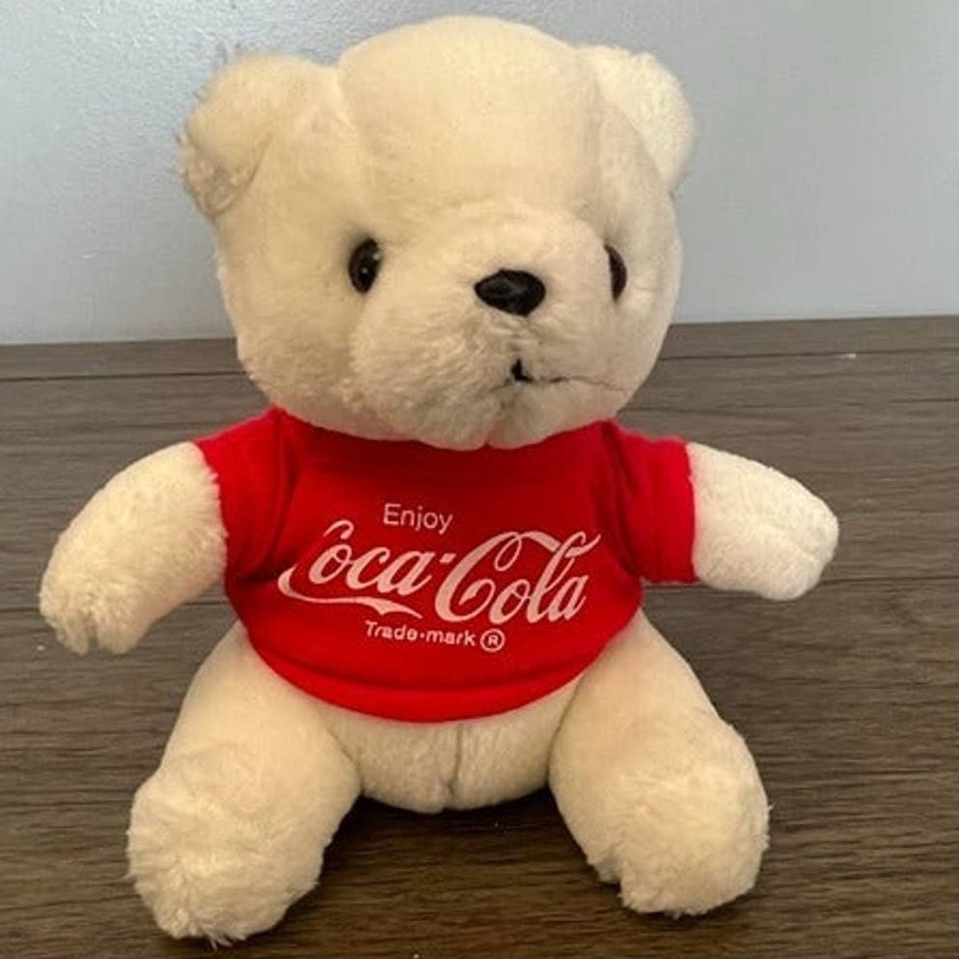 Vintage Steven Smith Coca Cola Classic Teddy Bear Plush 6.5 - Etsy