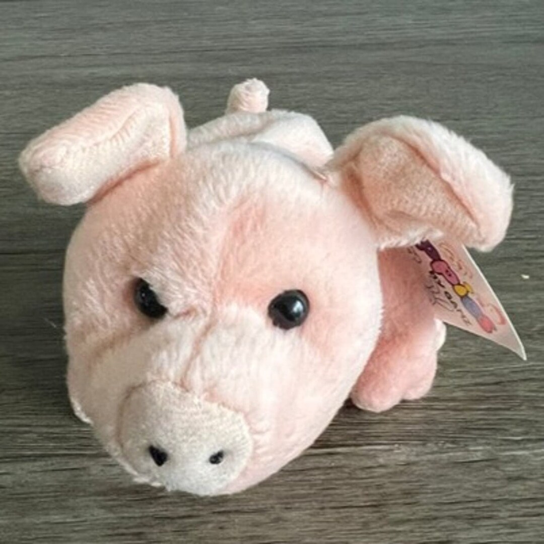 Vintage Ganz Abby the Pig Plush - Etsy