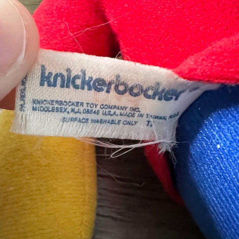 Vintage 1970s Knickerbocker Disney Mickey Mouse Plush Mickey Mouse Club ...