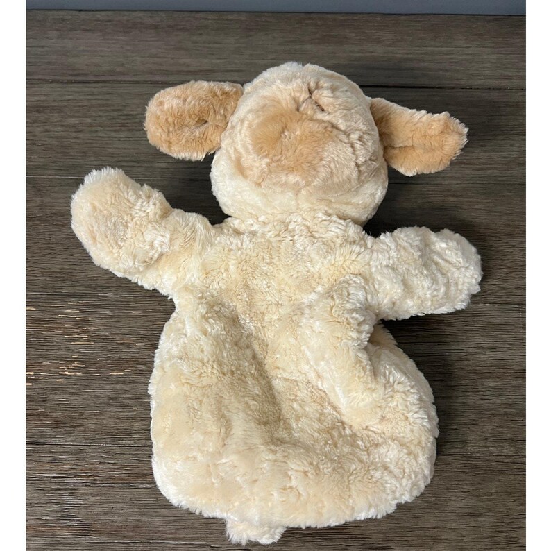 Gund Ewenice Hand Puppet Plush Ewe Sheep Lamb Stuffed Farm Animal 60163 ...