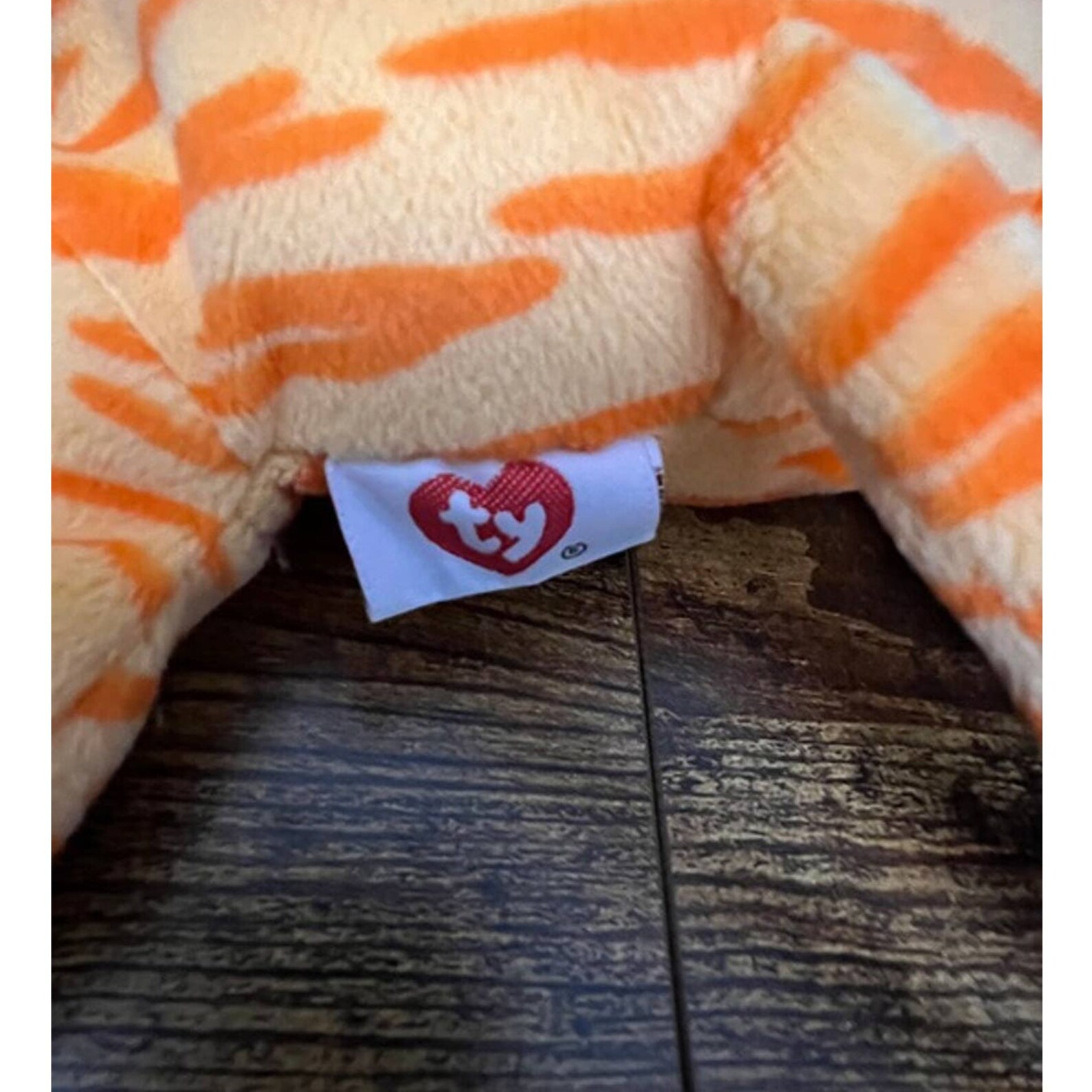 Ty Pillow Pals Purr the Tiger Cat Plush Vintage 1996 - Etsy