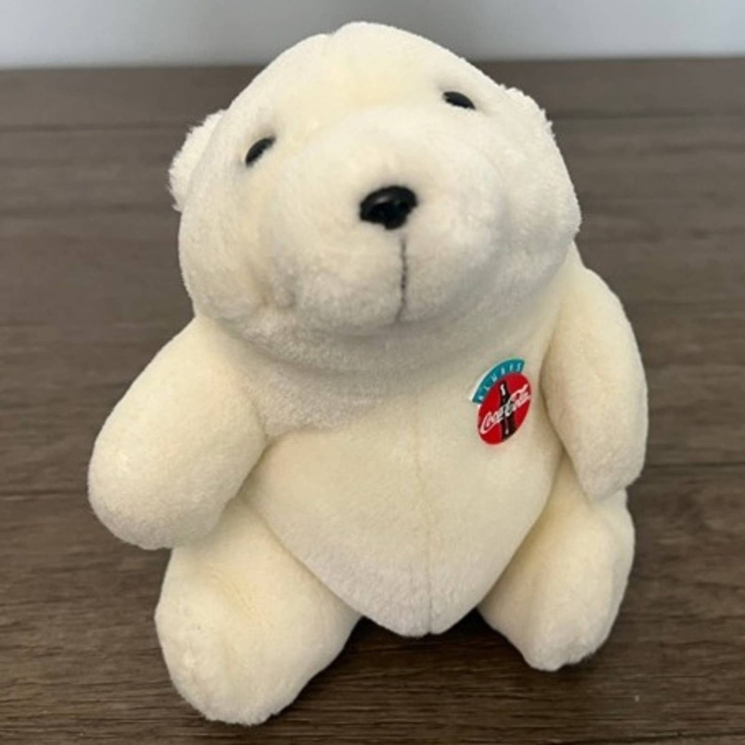 Coca Cola Plush Polar Bear Plush 7" 1993 - Etsy