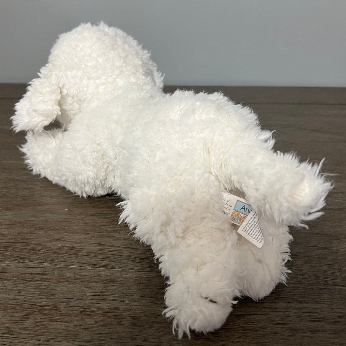 Vintage Animal Alley Toys R Us Maltise Puppy Plush - Etsy