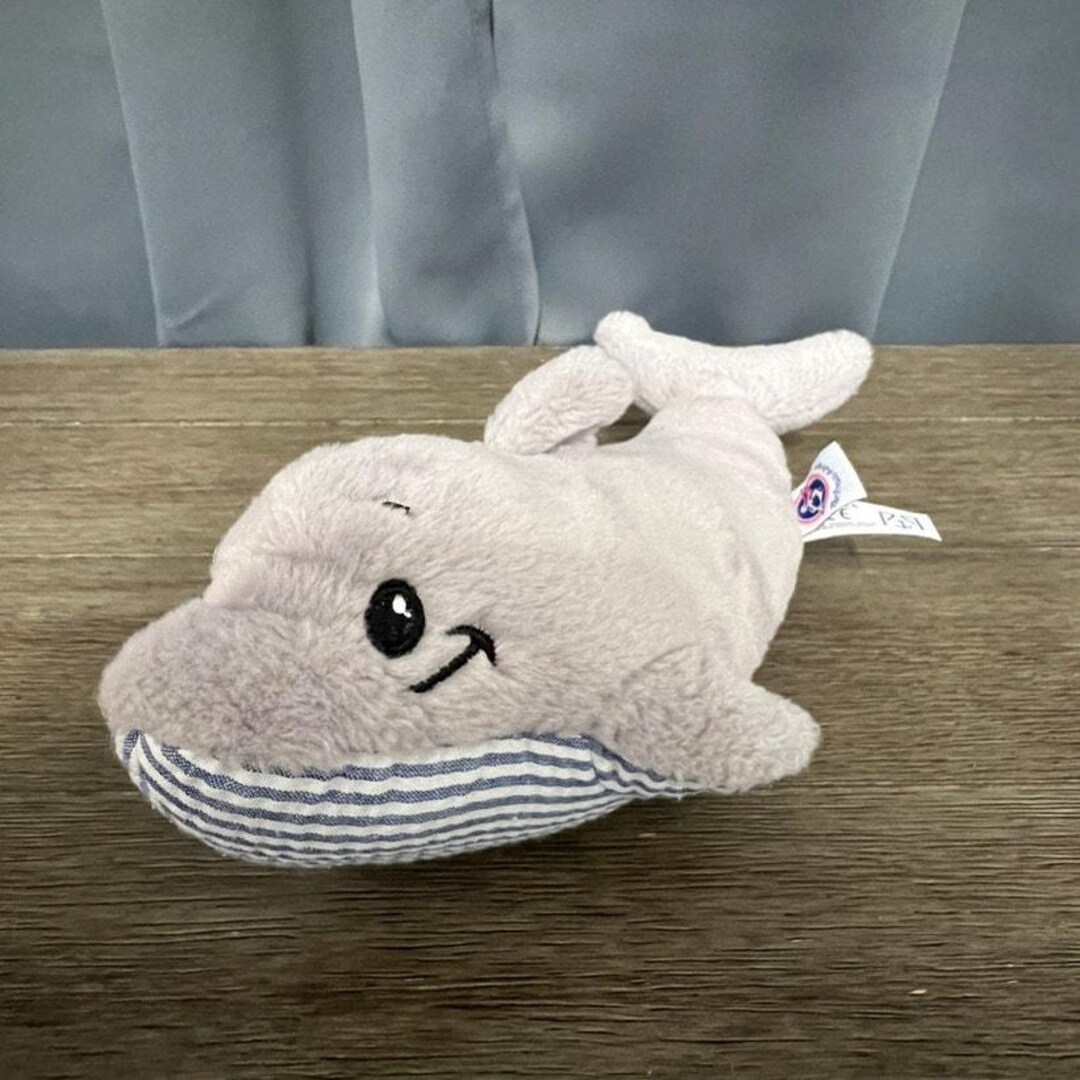 Preppy Pelican Gray Dolphin Plush - Etsy