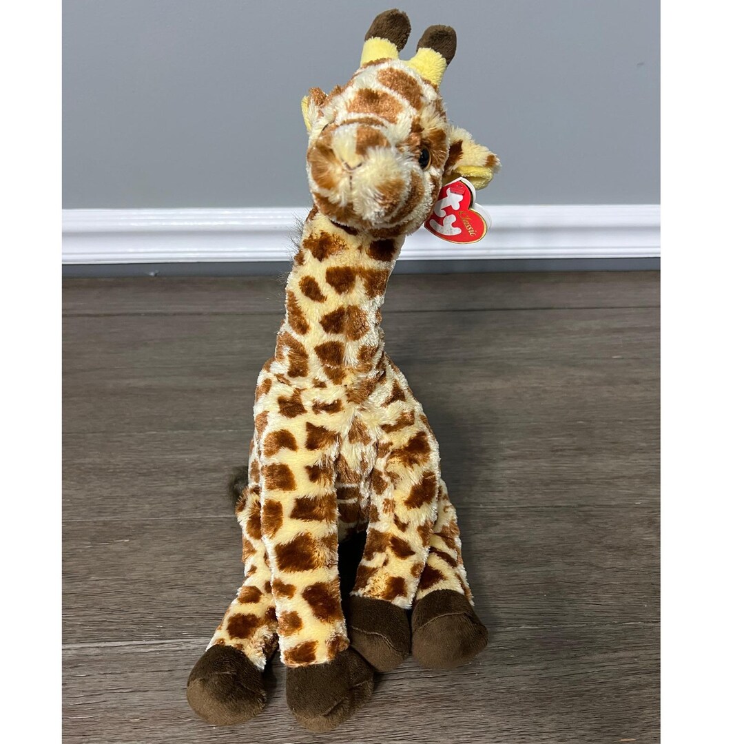 Ty Beanie Classic Collection Hightops Giraffe Plush Stuffed Animal Toy ...