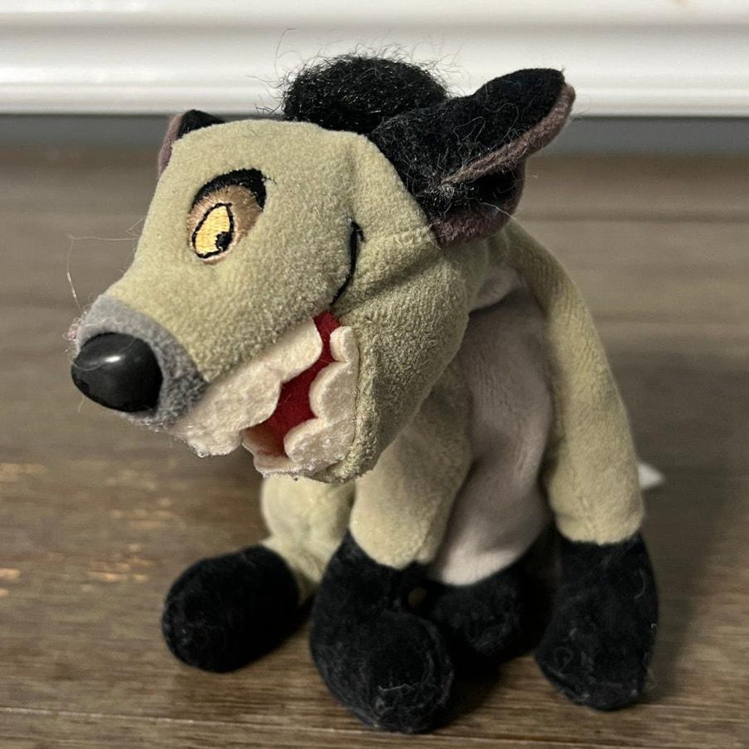 Disney the Lion King Banzai the Hyena Plush - Etsy
