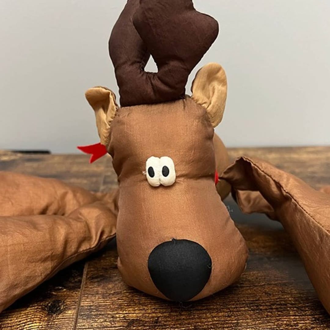 Vintage Hallmark Rodney the Reindeer Nylon Plush - Etsy