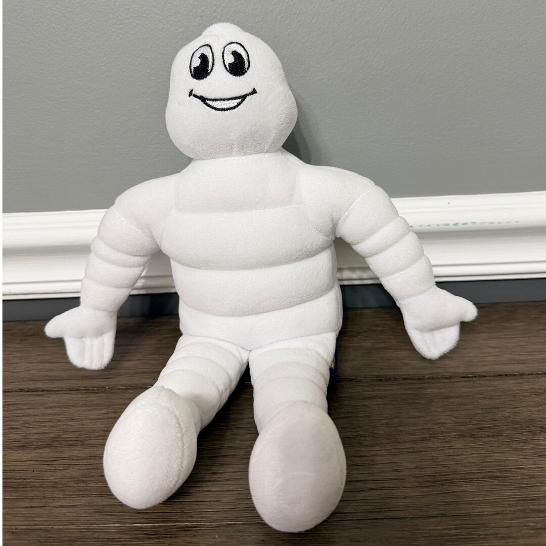 Douglas MICHELIN MAN TIRE Plush 13" White Stuffed Character Mascot - Etsy
