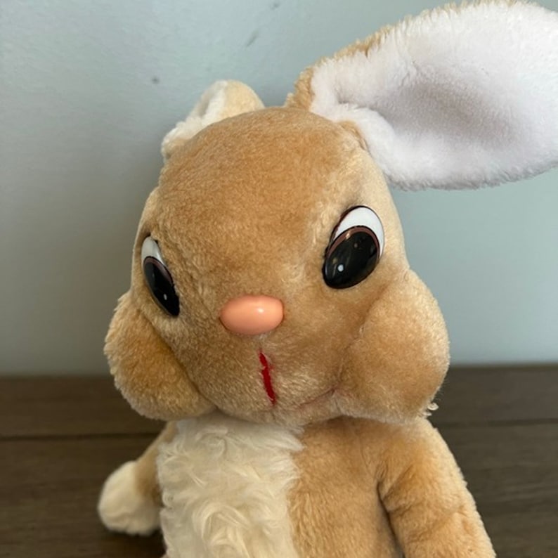 Vintage 1981 Applause Wallace Berrie Wendall the Rabbit Sitting Plush ...