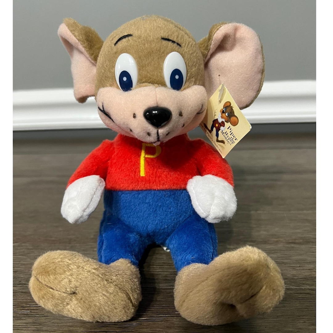 Mark Lowry Piper the Hyper Mouse Plush, Stuffed Animal, 9" With Tag - Etsy