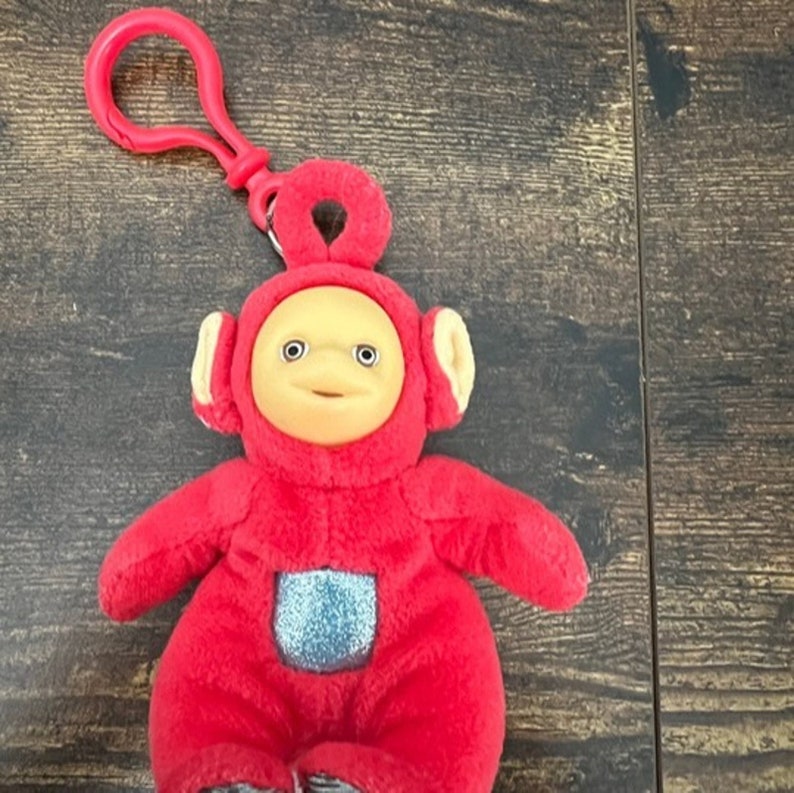 Vintage Teletubbies Po & Dipsy Plush With Clips - Etsy