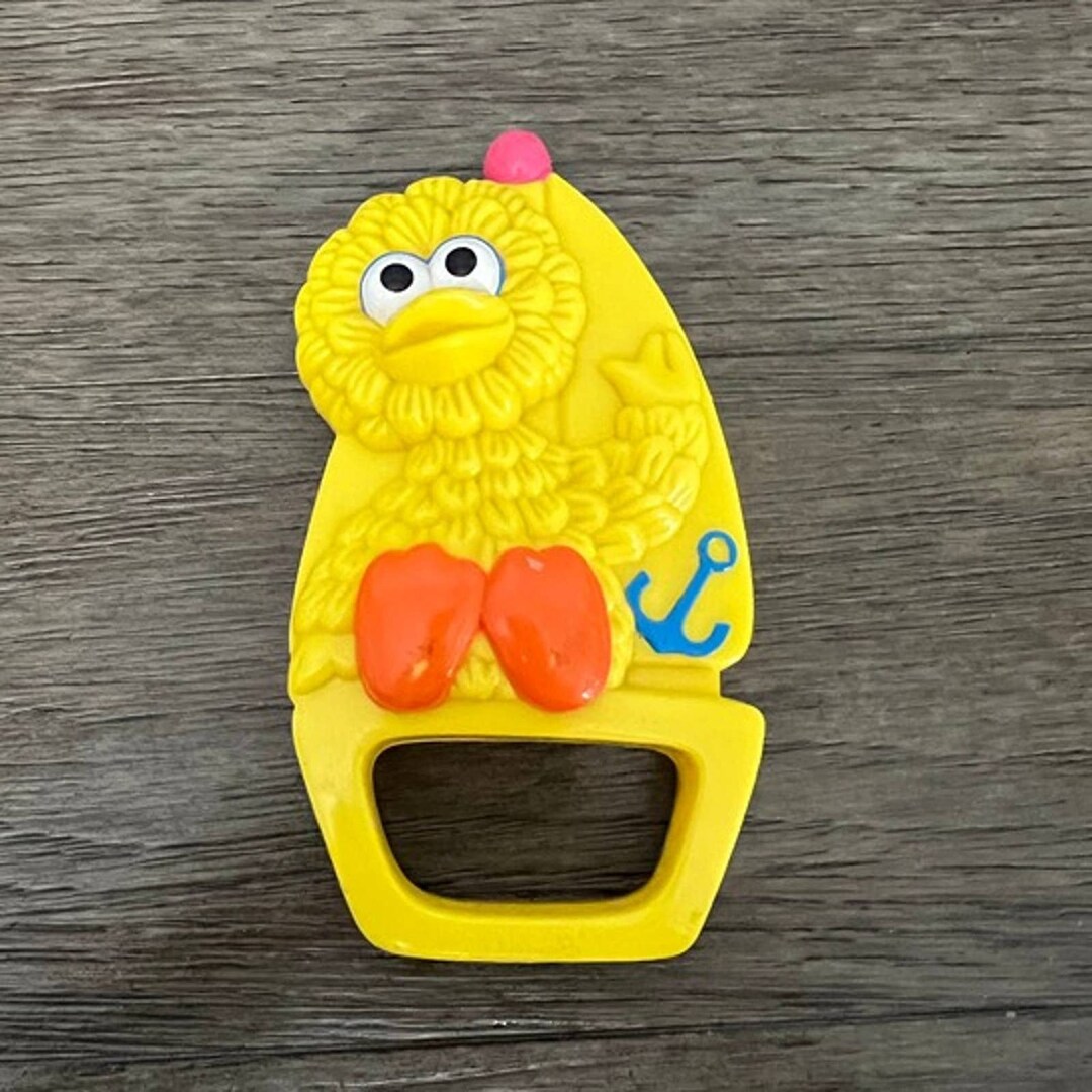Playskool Sesame Street Big Bird Rattle Vintage 1980 - Etsy