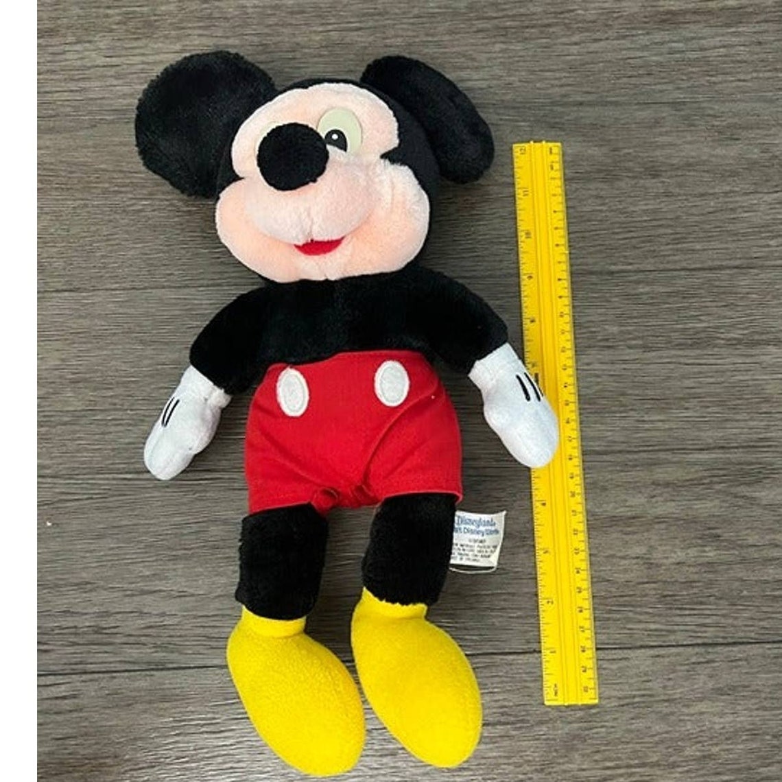Mickey Mouse Walt Disneyland Park Official Plush 16 - Etsy