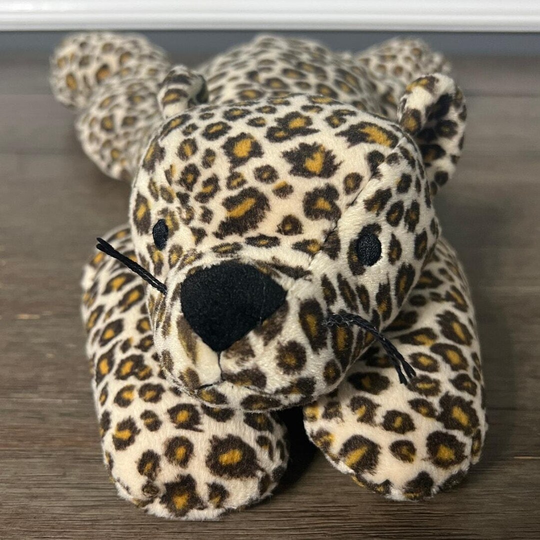 Vintage 1996 Ty Freckles the Leopard Pillow Pal Plush - Etsy