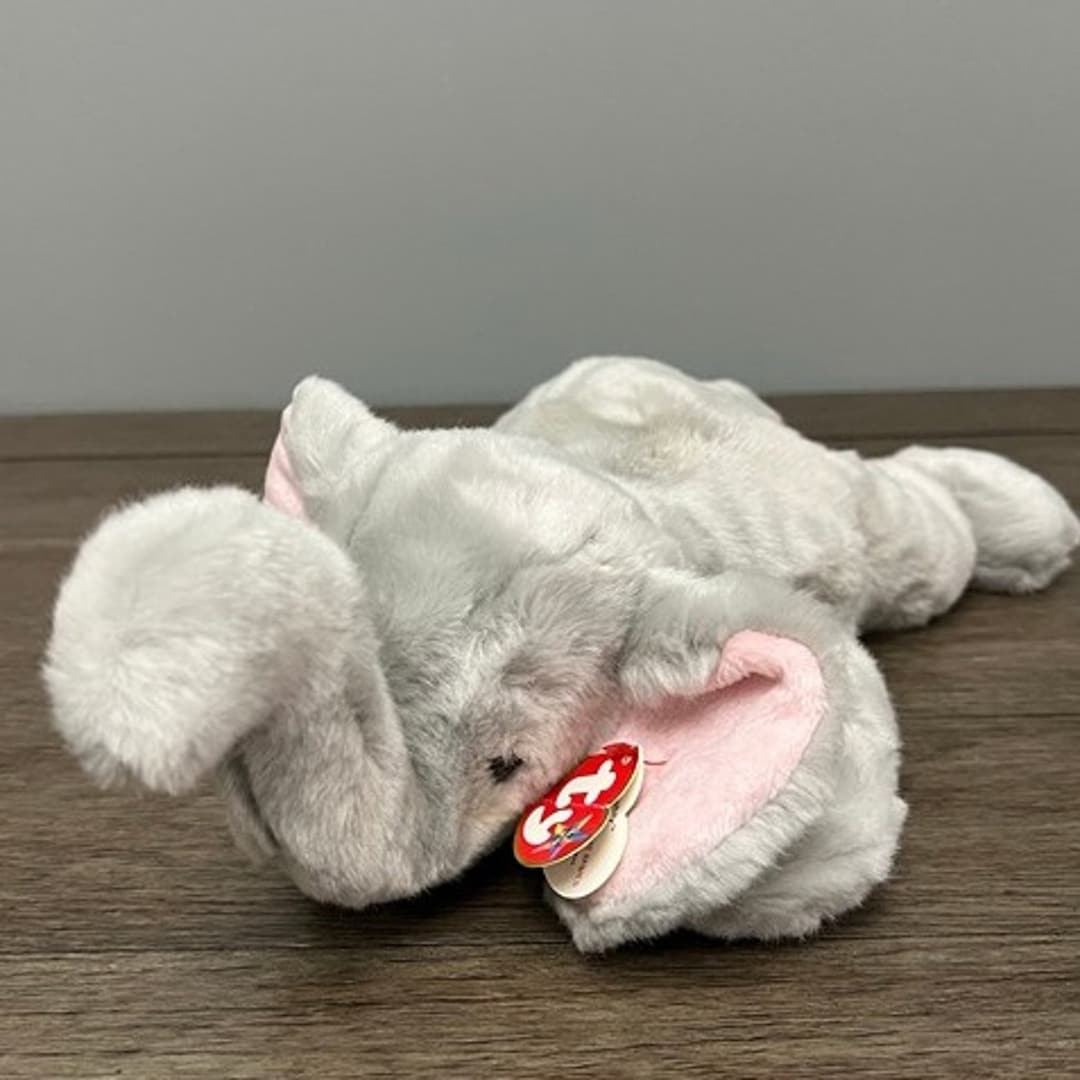 Vintage 2001 Ty Beanie Buddy Collection Righty the Elephant Plush - Etsy