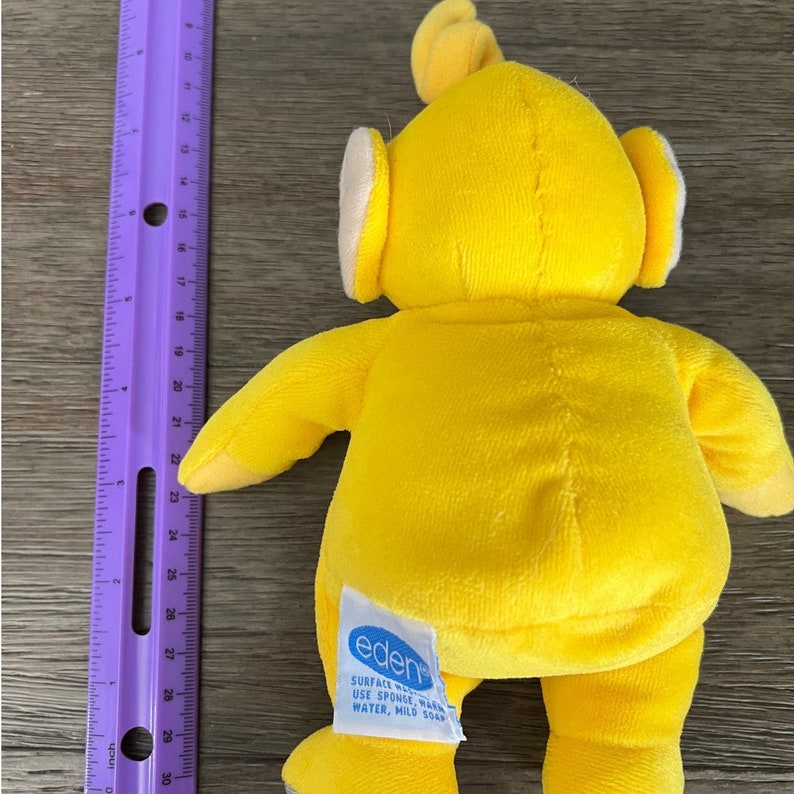 Vintage 1998 Eden Teletubbies Yellow Laa Laa Plush - Etsy