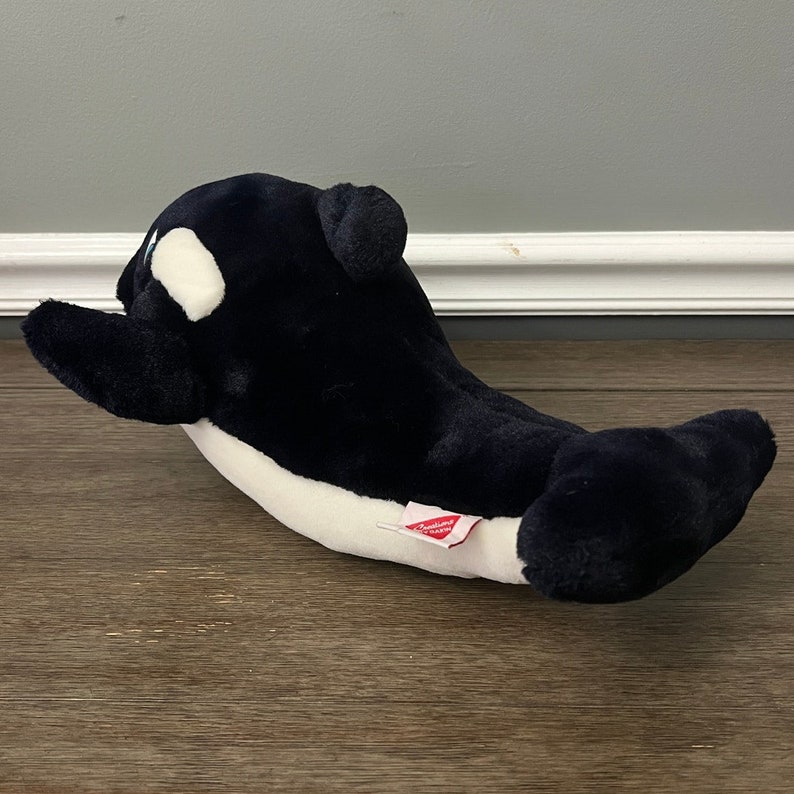 Vintage 1995 Dakin Orca Killer Whale Plush - Etsy