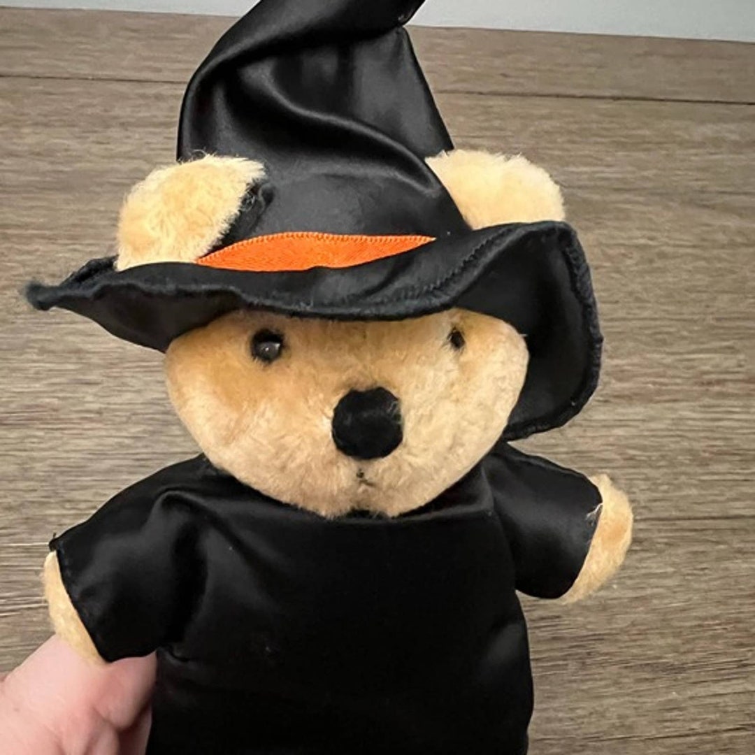 Dakin Halloween Witch Bear Plush Vintage 1986 - Etsy