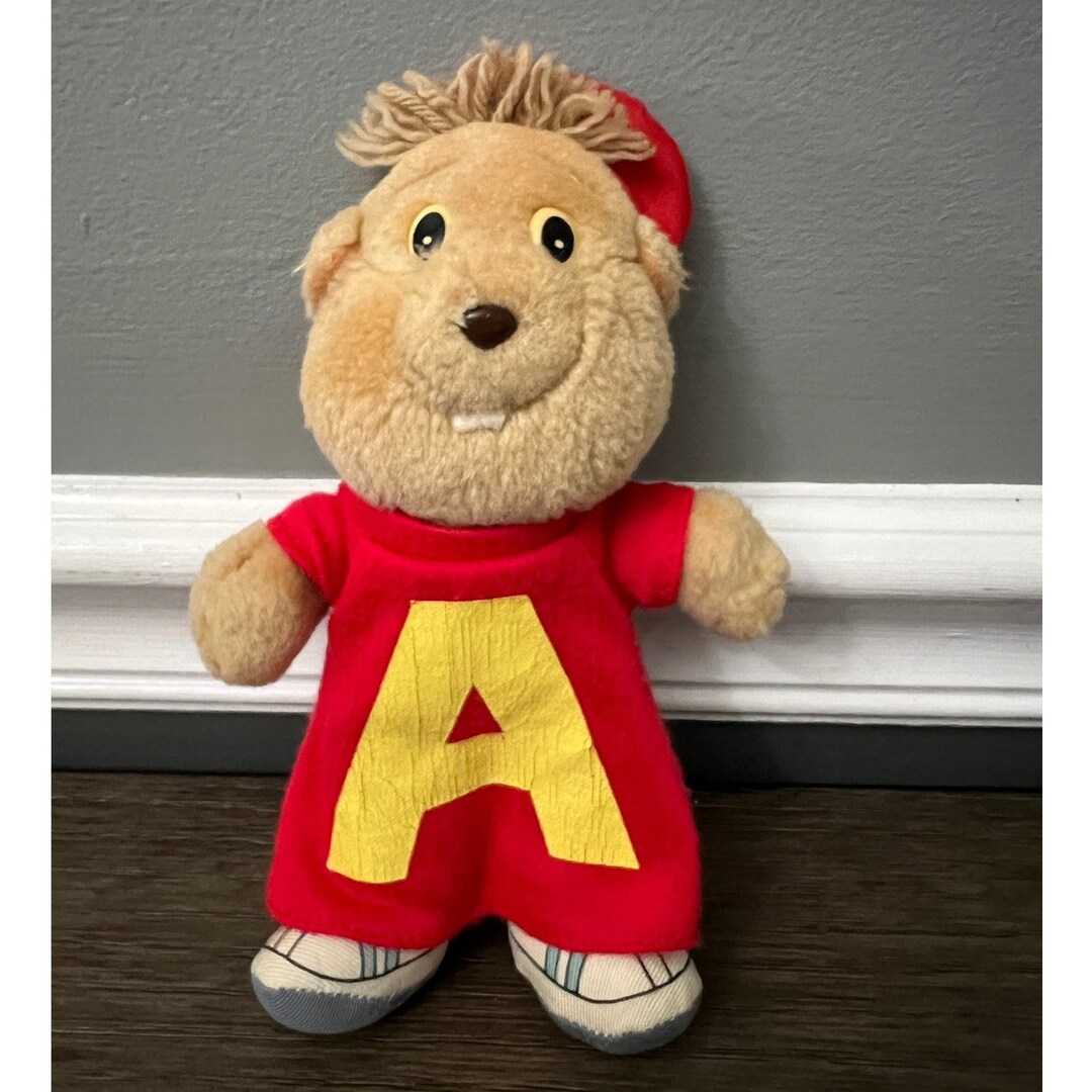 Vintage 1987 Alvin and the Chipmunks ALVIN Plush - Etsy