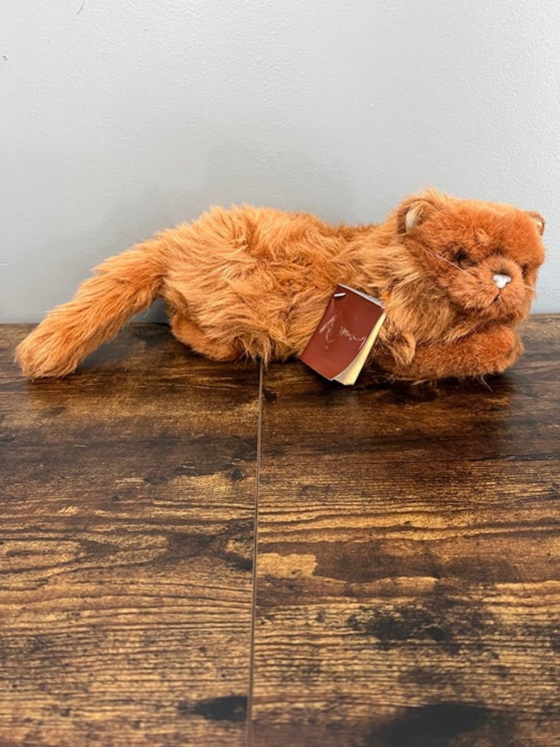 Avanti Applause Orange Persian Cat Plush Vintage 1990 - Etsy