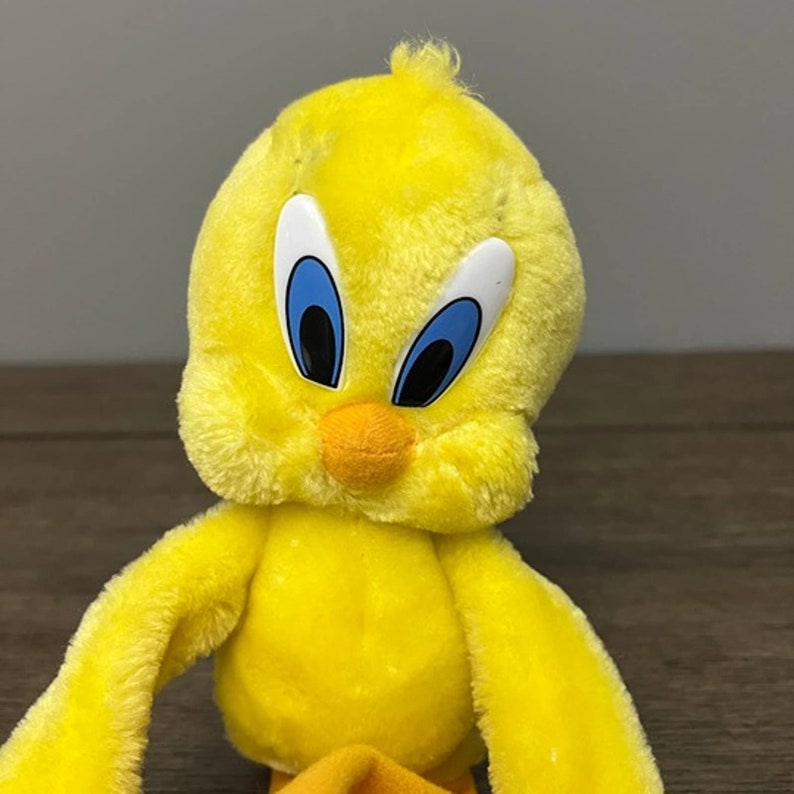 Warner Bros. Tweety Bird With Long Hook and Loop Plush Vintage 2001 - Etsy