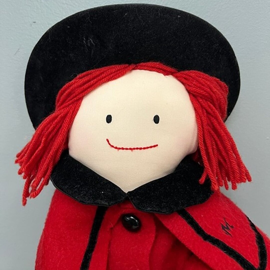 Vintage Eden 1997 Madeline Christmas Doll With Appendix Scar Plush - Etsy