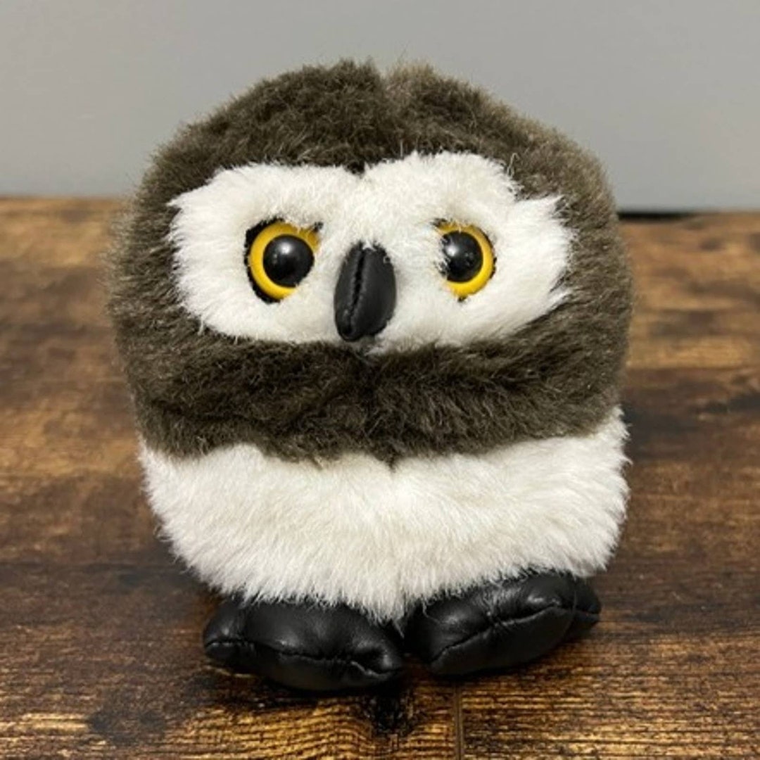 Vintage 1994 Swibco Puffkins Olley Owl Plush - Etsy