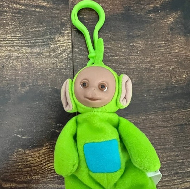 Vintage Teletubbies Po & Dipsy Plush With Clips - Etsy