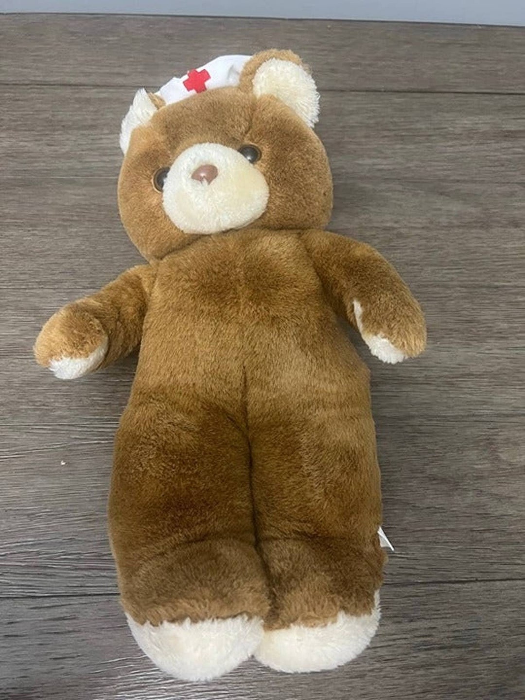 Jerry Elsner Teddy Bear Nurse Feelwell 14" Plush Vintage - Etsy