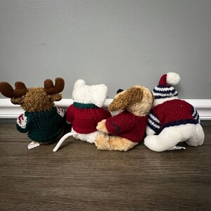 Vintage 1996 Chrisha Creations Playful Plush Bundle in Christmas ...