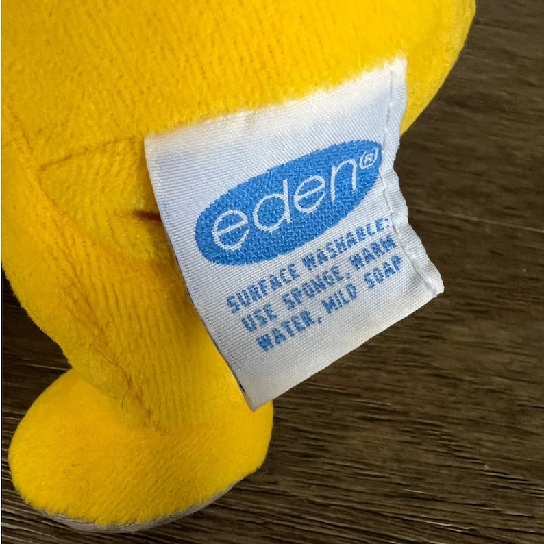 Vintage 1998 Eden Teletubbies Yellow Laa Laa Plush - Etsy