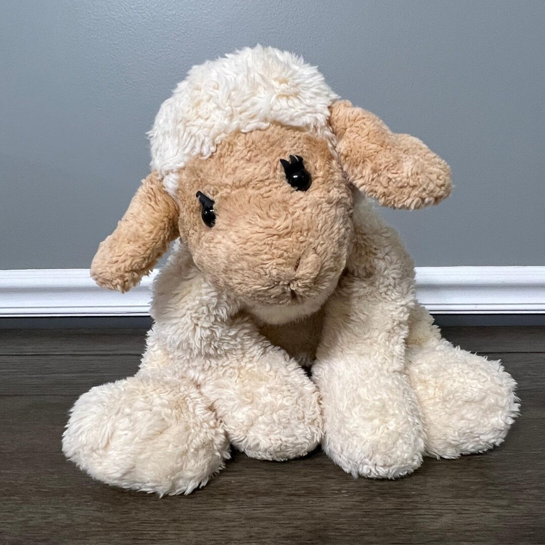 Gund Large Curly Cream Sheep Lamb Plush Stuffed Animal Toy 40979 - Etsy ...