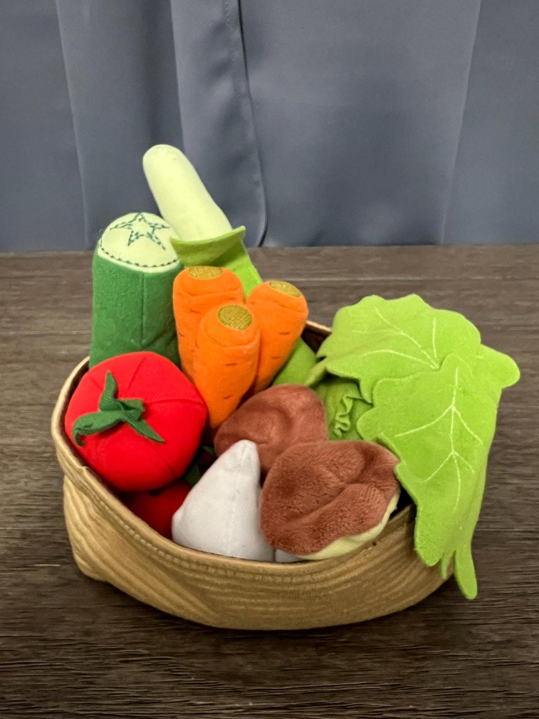 IKEA DUKTIG Vegetable With Basket Playset - Etsy