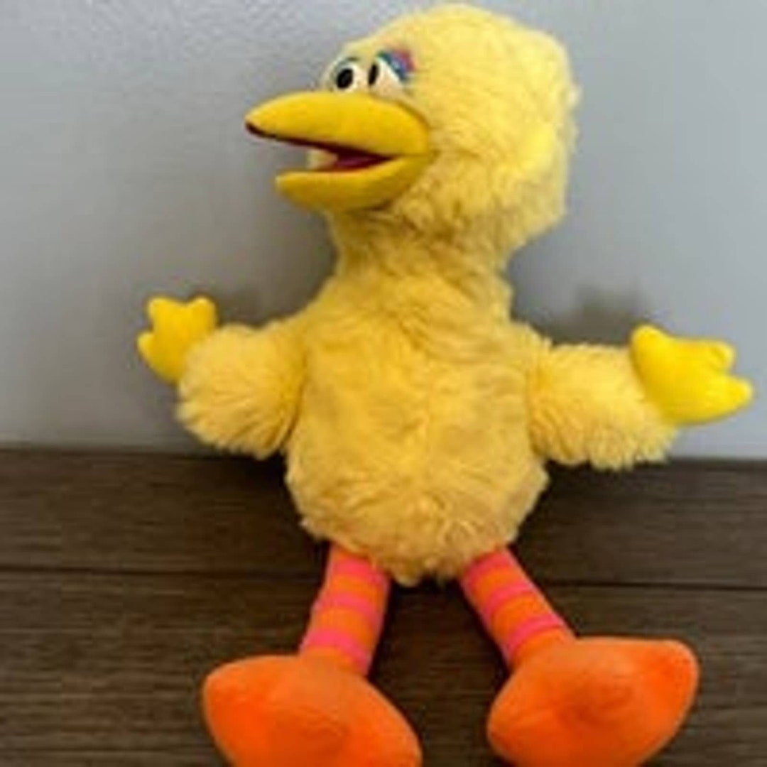 Playskool Sesame Street Big Bird Plush 14 Vintage 1995 - Etsy