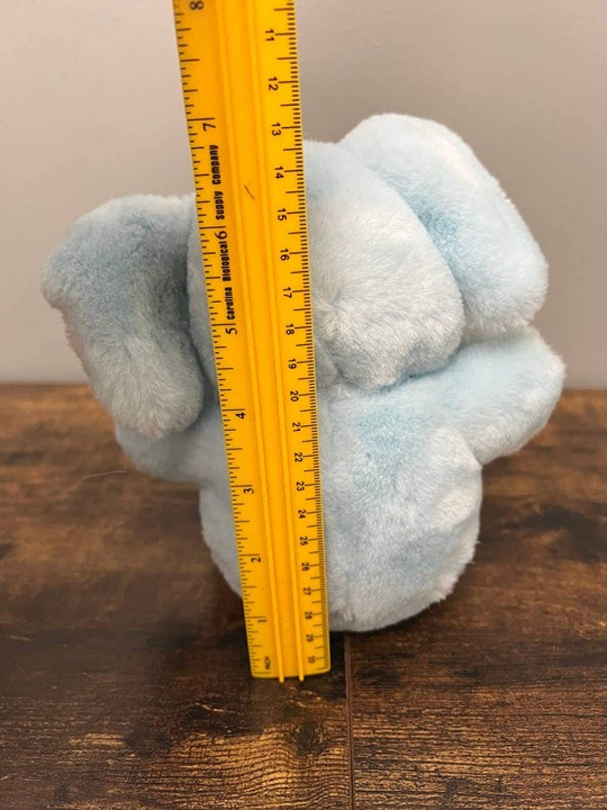 Vintage Baby Blue Elephant Plush - Etsy