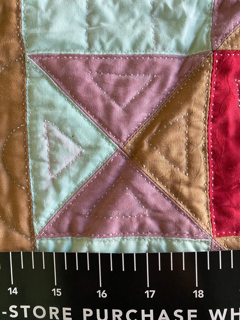 New Hand-sewn Hand Sewn Quilt Handstitched Quilt Hand Stitch Quilt ...