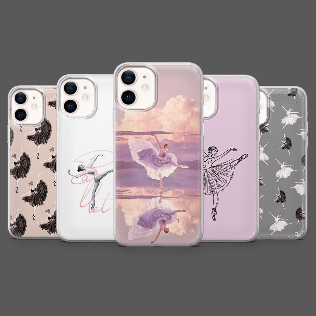 Ballet Phone Case Ballerina Tutu Pointe Cover for iPhone 17pro, 16, 15 ...