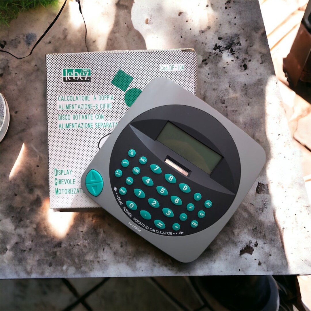 New Dual Power Calculator | 8 Digits, by Lebez - Etsy