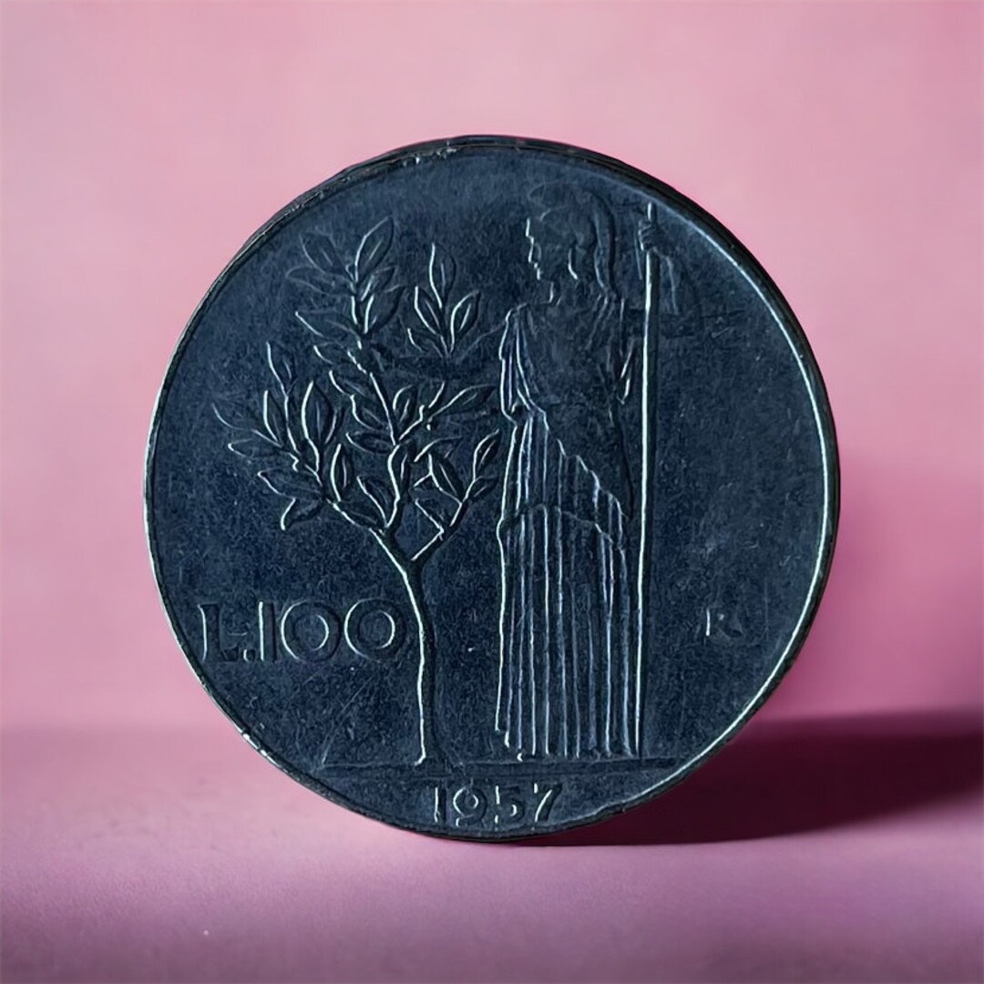 L. 100 Italian Coin 1956 to 1981 - Etsy