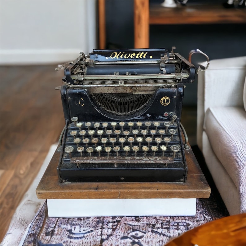 Very Rare Olivetti M1 Typewriter, Year of Production 1915 - Etsy