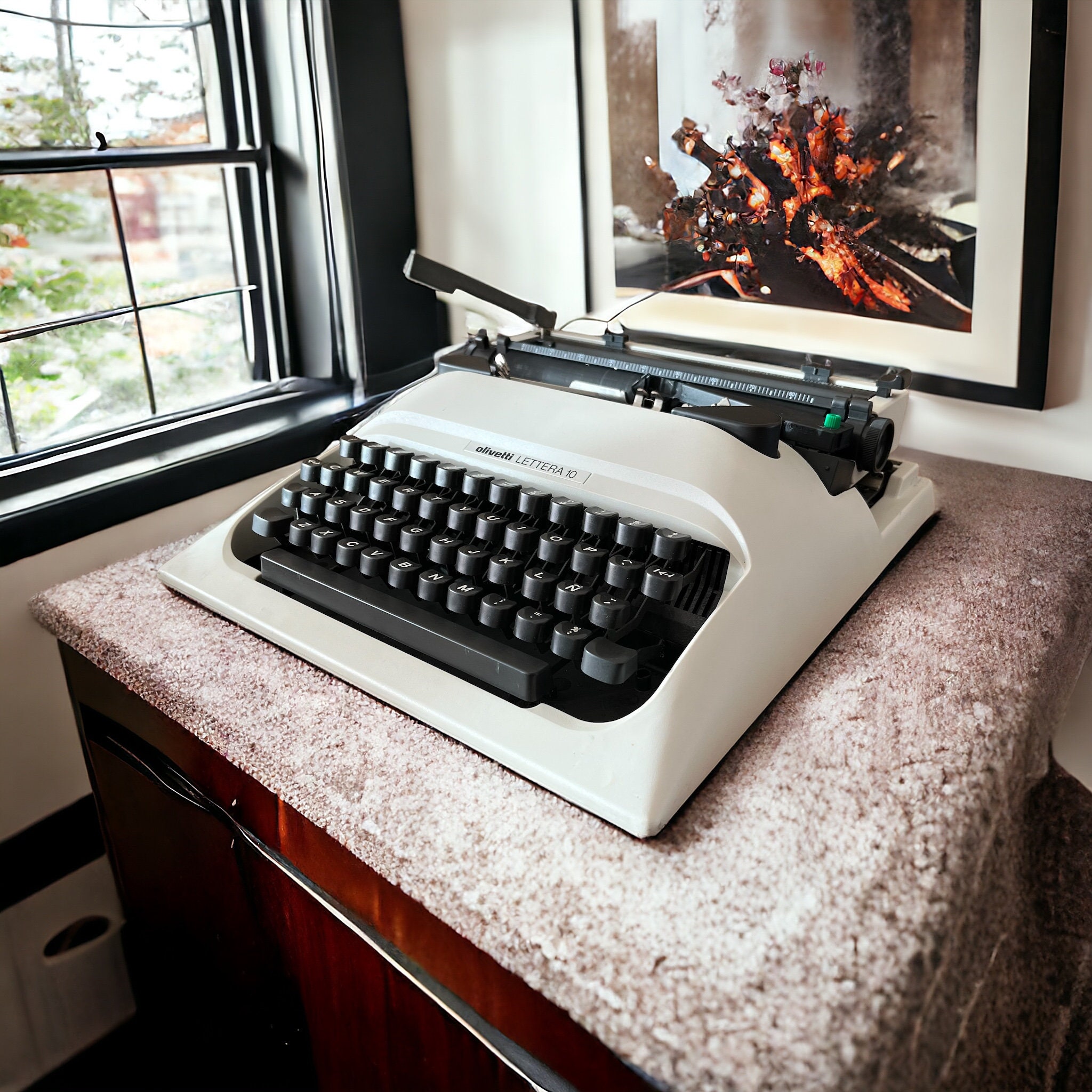 Vintage Olivetti Letter 10 Typewriter, 1930s , Perfect Working Order - Etsy