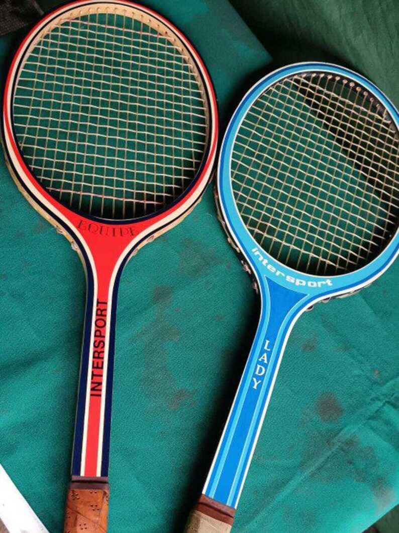 Original Vintage Tennis Racket, 1970 - Etsy
