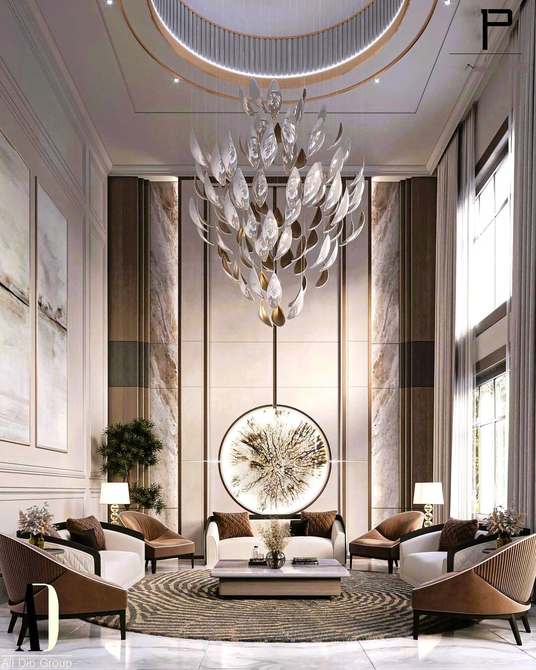 Custom Large Chandelier- DROP CHANDELIER -murano Art Glass Chandelier ...
